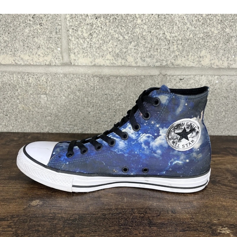 Converse Sky Space Night Sky Moon Men’s Size 7,5 Woma… - Gem